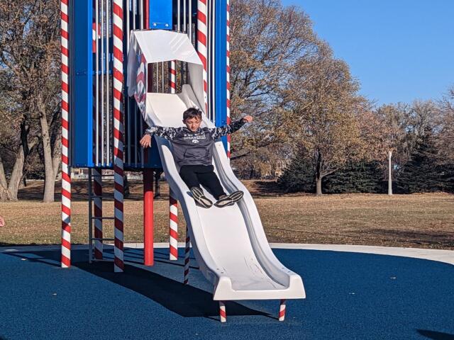 Refurbished Rocket Slide Dedication Kicking Off Flagfest Festivities ...