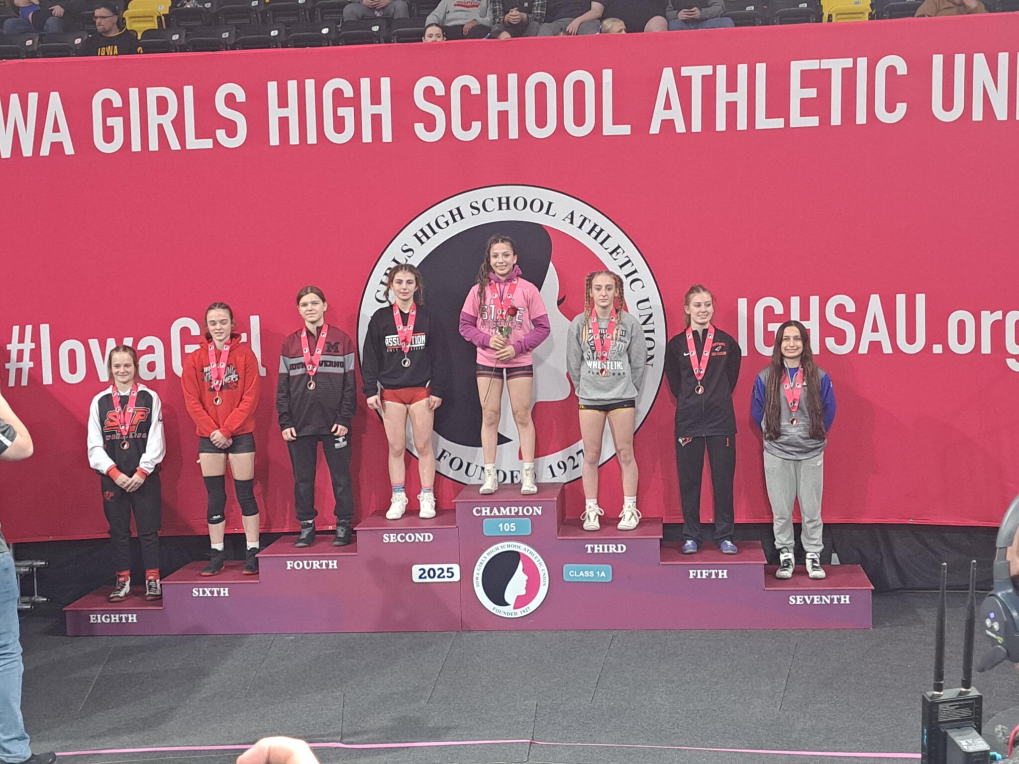 2025 Girls State Wrestling Tournament Central - Northwest Iowa Now