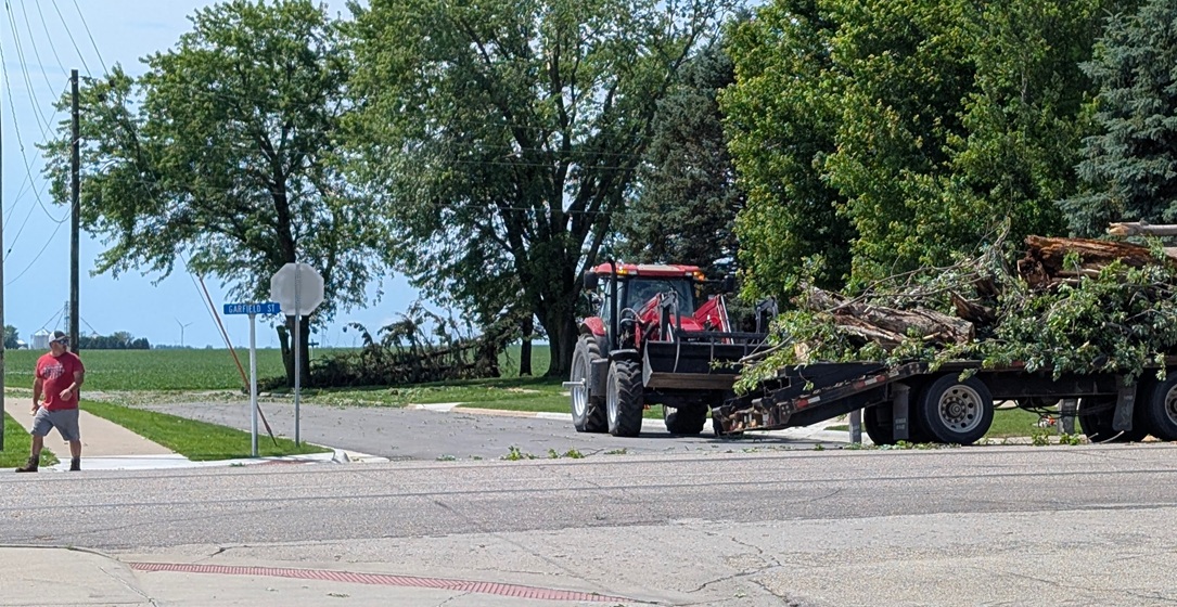 Strong Storm Hits Granville Area Hard Sunday Morning - Northwest Iowa Now