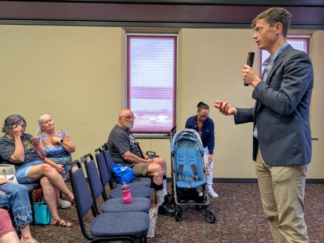 Rob Sand Brings Town Hall to Spencer - Northwest Iowa Now