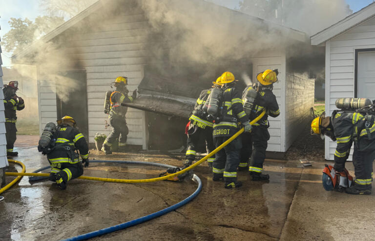 Thursday Evening Garage Fire in Sheldon - Northwest Iowa Now